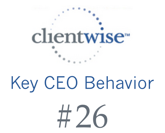 Key CEO Behavior #26: Meaningful Individual Goals